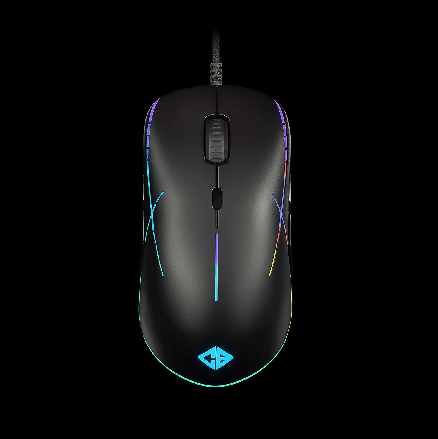 Cosmic Byte Gravity Lightweight RGB 6400 DPI Gaming Mouse with Sunplus ...