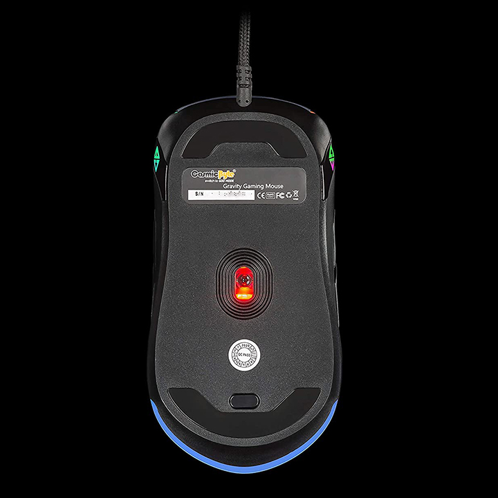 Cosmic Byte Gravity Lightweight RGB 6400 DPI Gaming Mouse with Sunplus ...