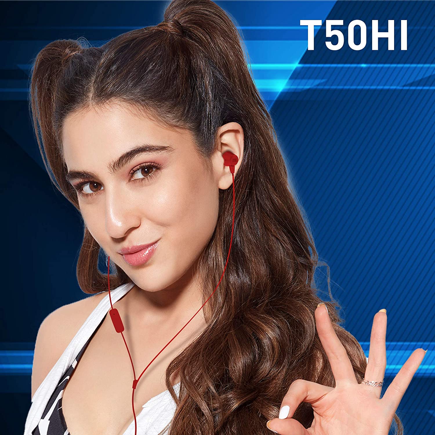 JBL T50HI Wired Headset - Red | Azha Pasa | Azha Pasa