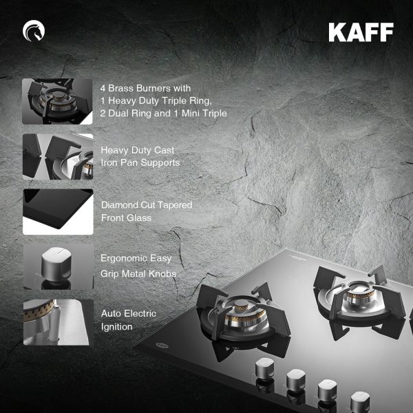 Kaff Burner - KH 78 BR 47 | Powerful Brass Burners | Auto Ignition ...