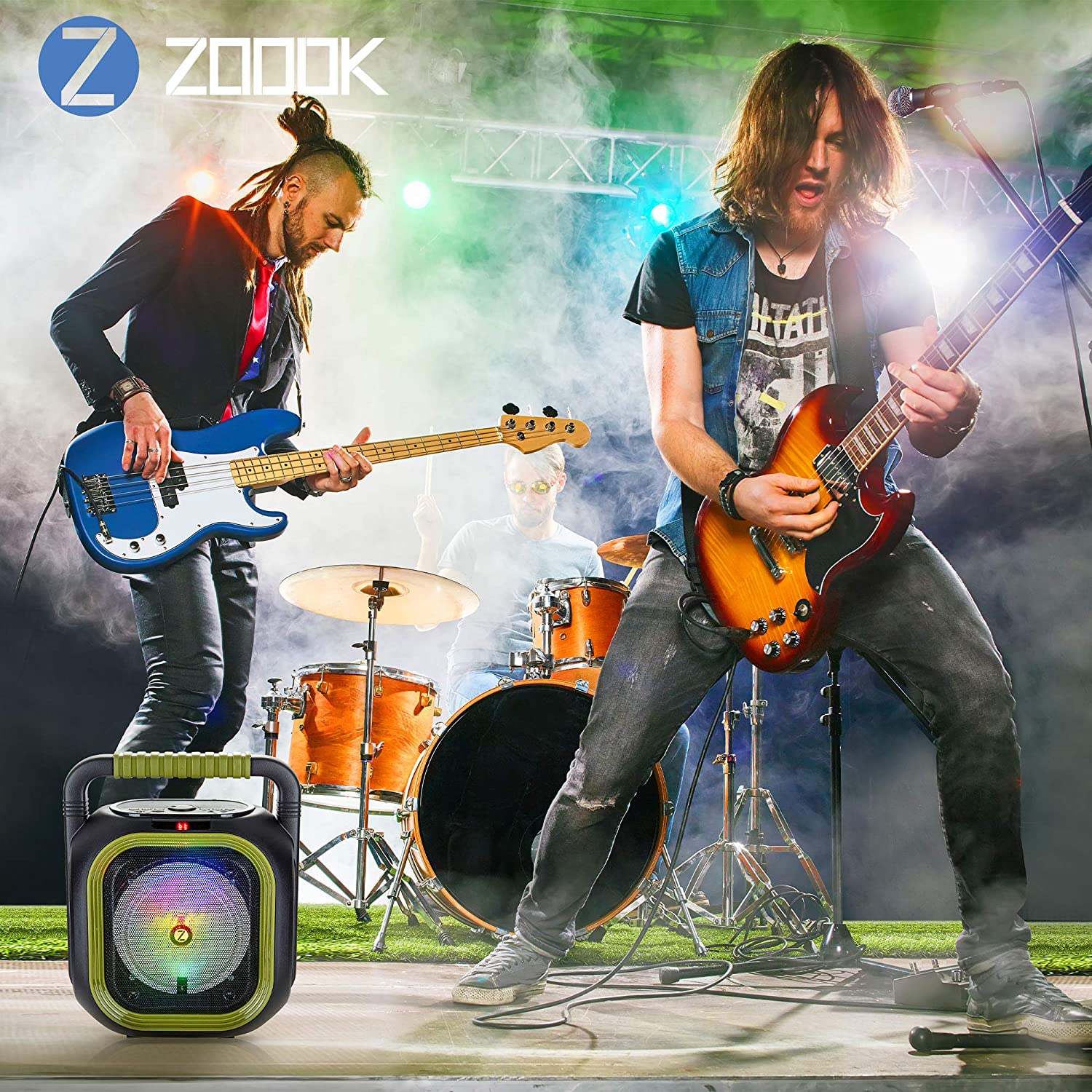 Zoook Rocker Thunder Bolt 30W Bluetooth Party Speaker with Wireless ...