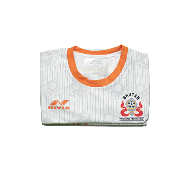 NIVIA Sportswear Football Jersey - White & Orange (Sizes 3XL) | Azha ...