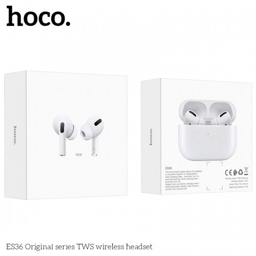 Hoco Wireless Mobile Phone Earbuds ES36 Original Series TWS Airpods ...