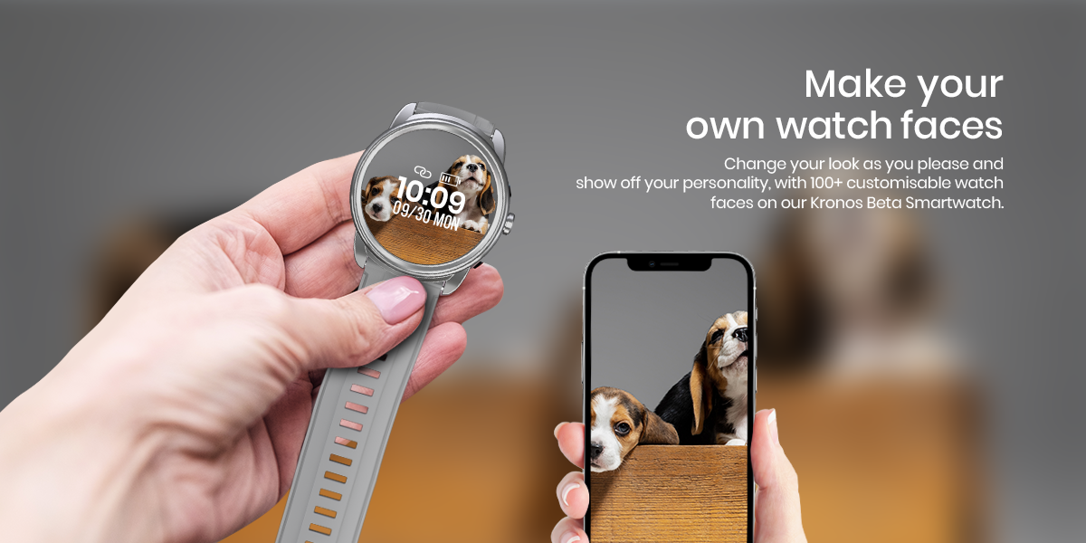 Portronics Kronos Beta Smart Watch | Grey | Azha Pasa | Azha Pasa