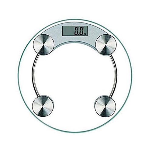 Digital Transparent Glass Body Weight Machine Weighing Scale | Azha ...