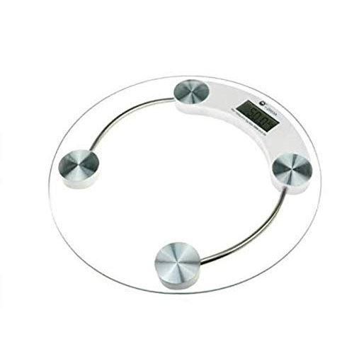 Digital Transparent Glass Body Weight Machine Weighing Scale | Azha ...