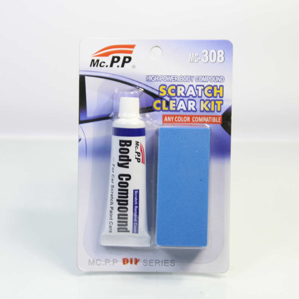 Scratch Clear Kit - High-Power Body Compound, Removes Scratch from Car ...
