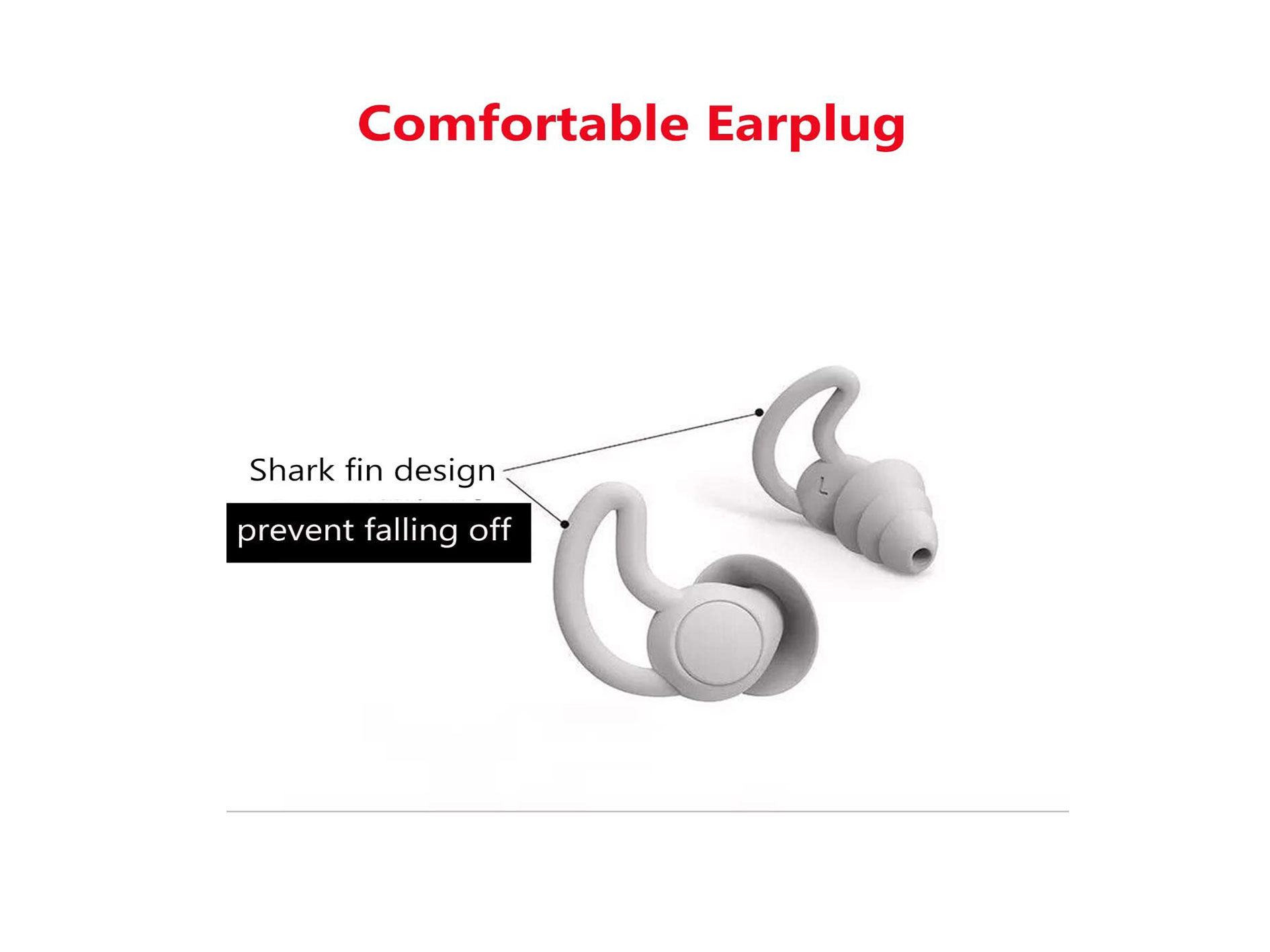 iMeBoBo Anti Noise Earplug Super Sound Insulation 40 Decibels Secure ...