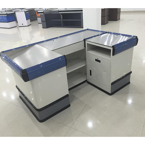 Aluminum Border Supermarket Metal Checkout Counter | Azha Pasa | Azha Pasa