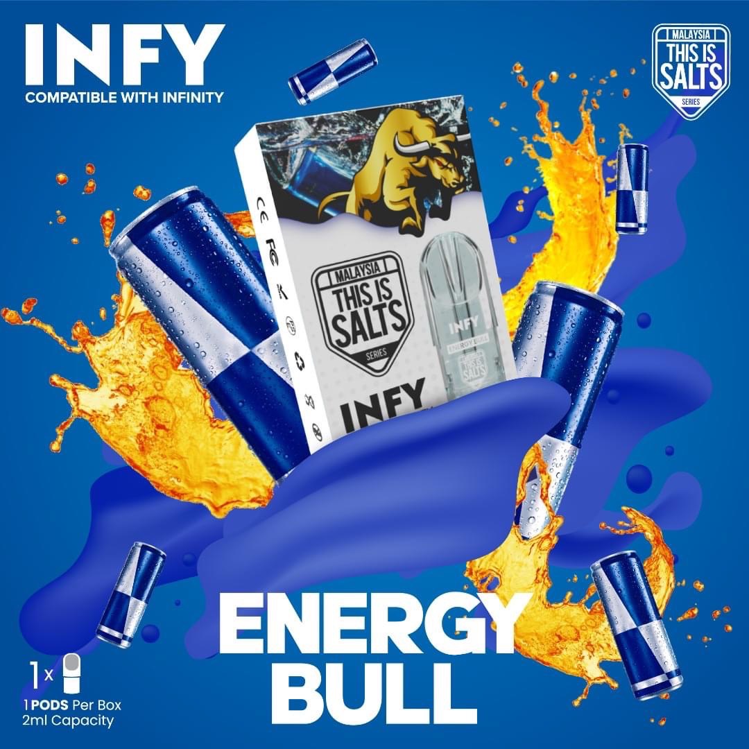 This Is Salts Infy Nicotine Vape Pod - Energy Bull, 2ml | Grocery Babu ...