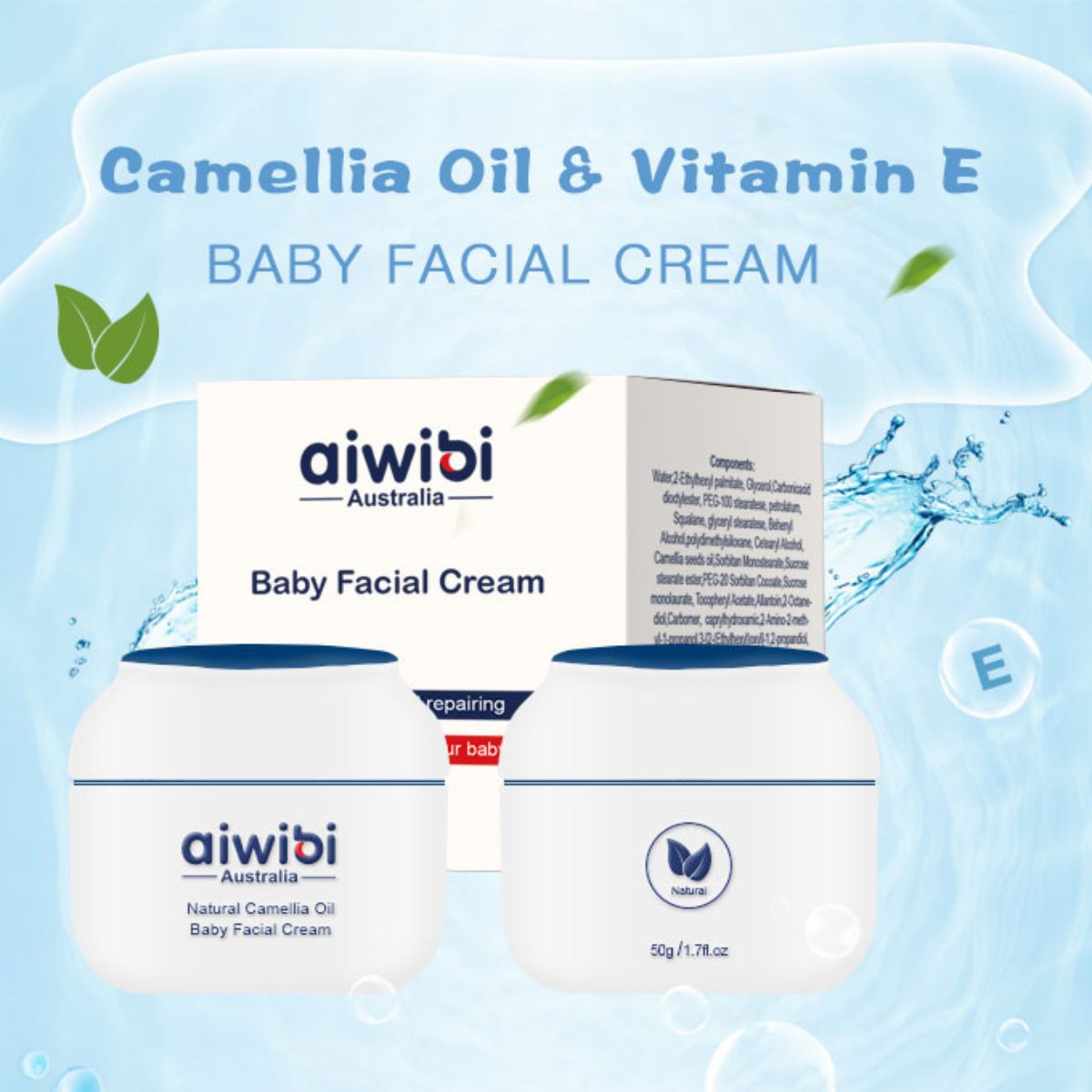 Aiwibi Baby Facial Cream - Nourishing And Repairing - Delicate Care For ...